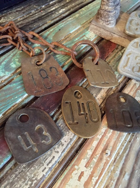 Vintage Cow Tag – Espuela Design Co.